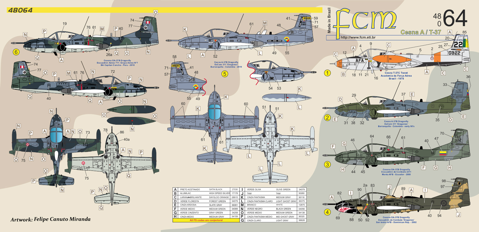 FCM Decals from Brasil